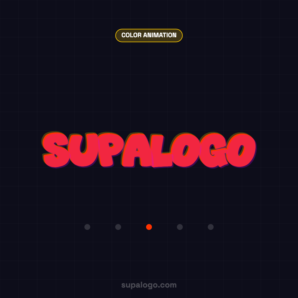 Animated Color Logo Generator Free — Supalogo